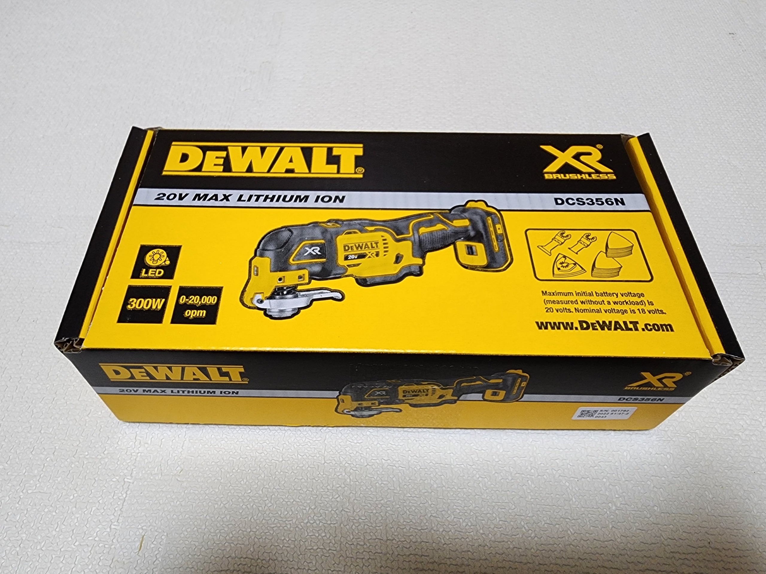 디월트 멀티커터 DCS356 개봉기 • REDMILK