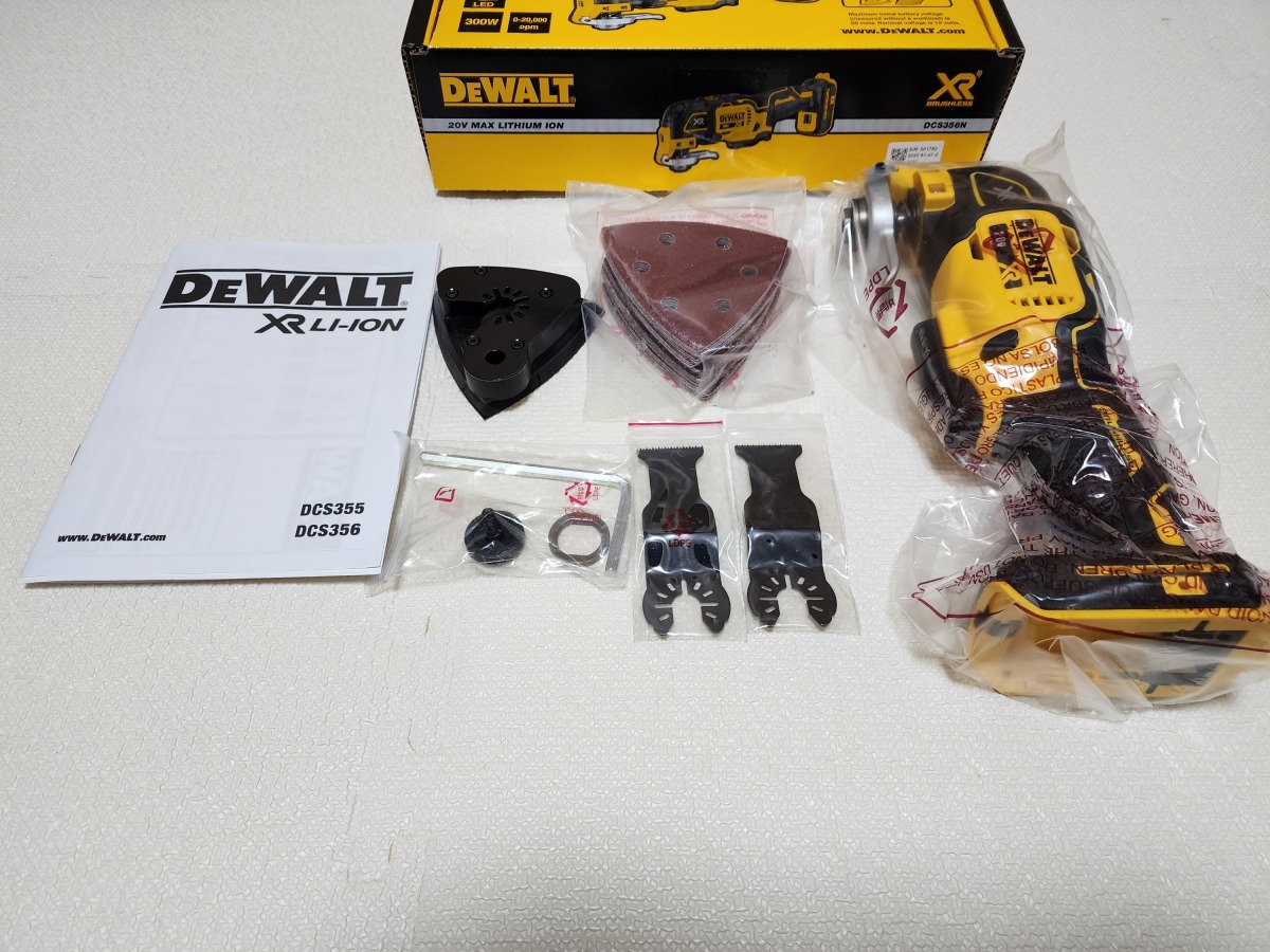 디월트 멀티커터 DCS356 개봉기 • REDMILK